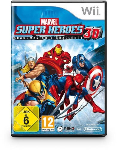 Buy Marvel Super Heroes 3D: Grandmaster's Challenge for WII | retroplace