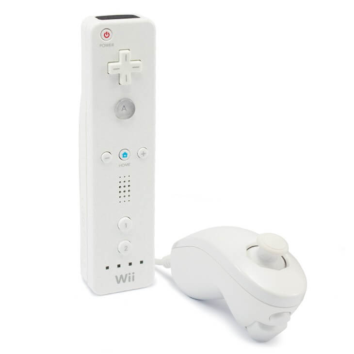 Buy Wii Remote Controller Motion + Nunchunk for WII | retroplace