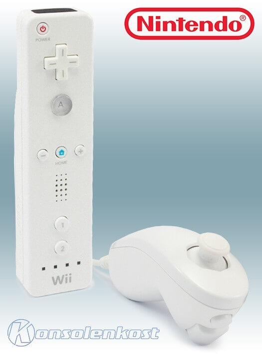 Buy Wii Remote Controller Motion + Nunchunk for WII | retroplace