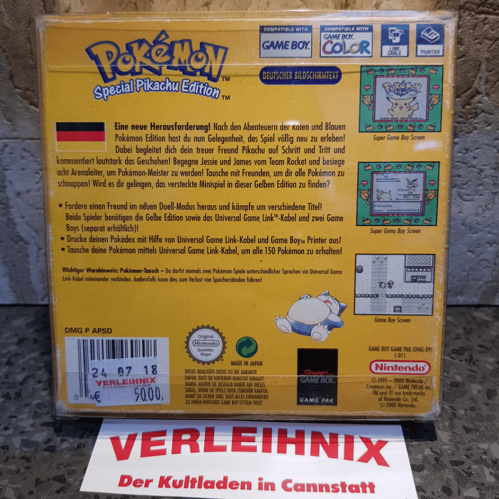 Pokémon: Gelbe Edition für Nintendo Game Boy günstig kaufen | retroplace