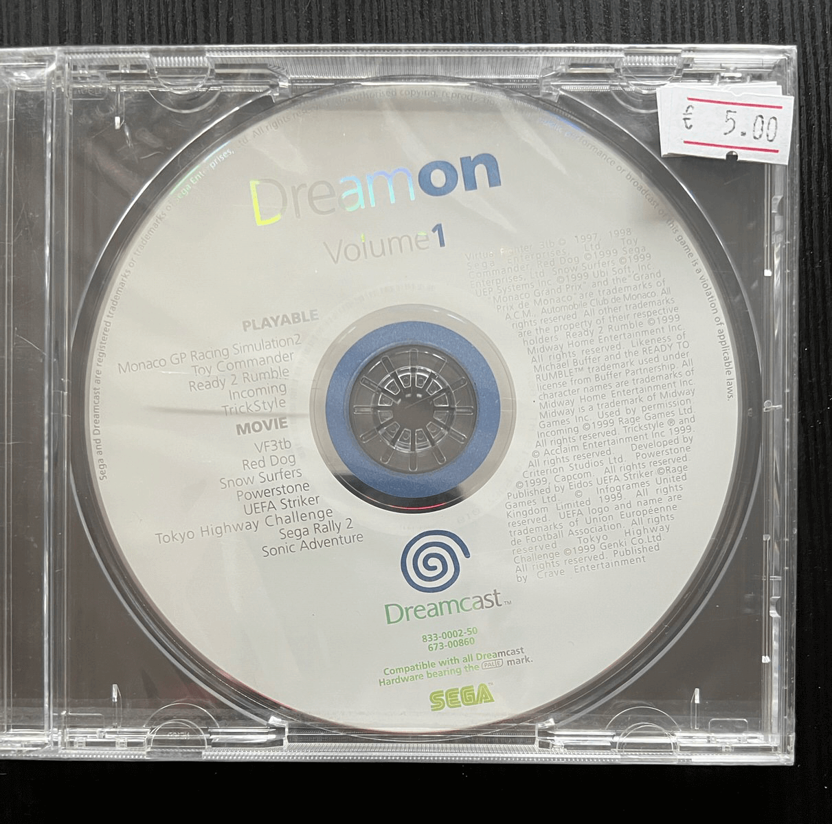 Buy Dreamon Volume 1 for DREAMCAST | retroplace