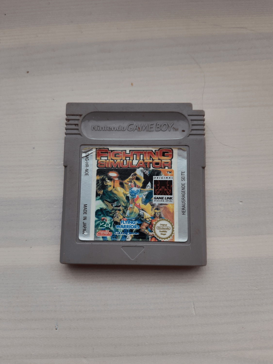 Buy Fighting Simulator: 2-in-1 Flying Warriors for Nintendo Game Boy ...