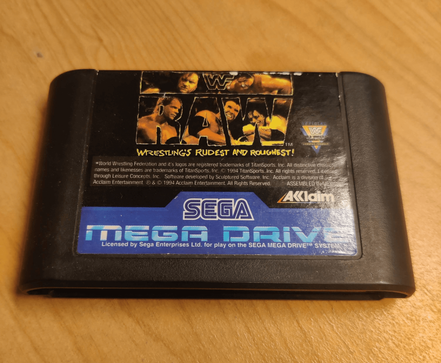 Buy WWF Raw for Sega Mega Drive/Genesis | retroplace