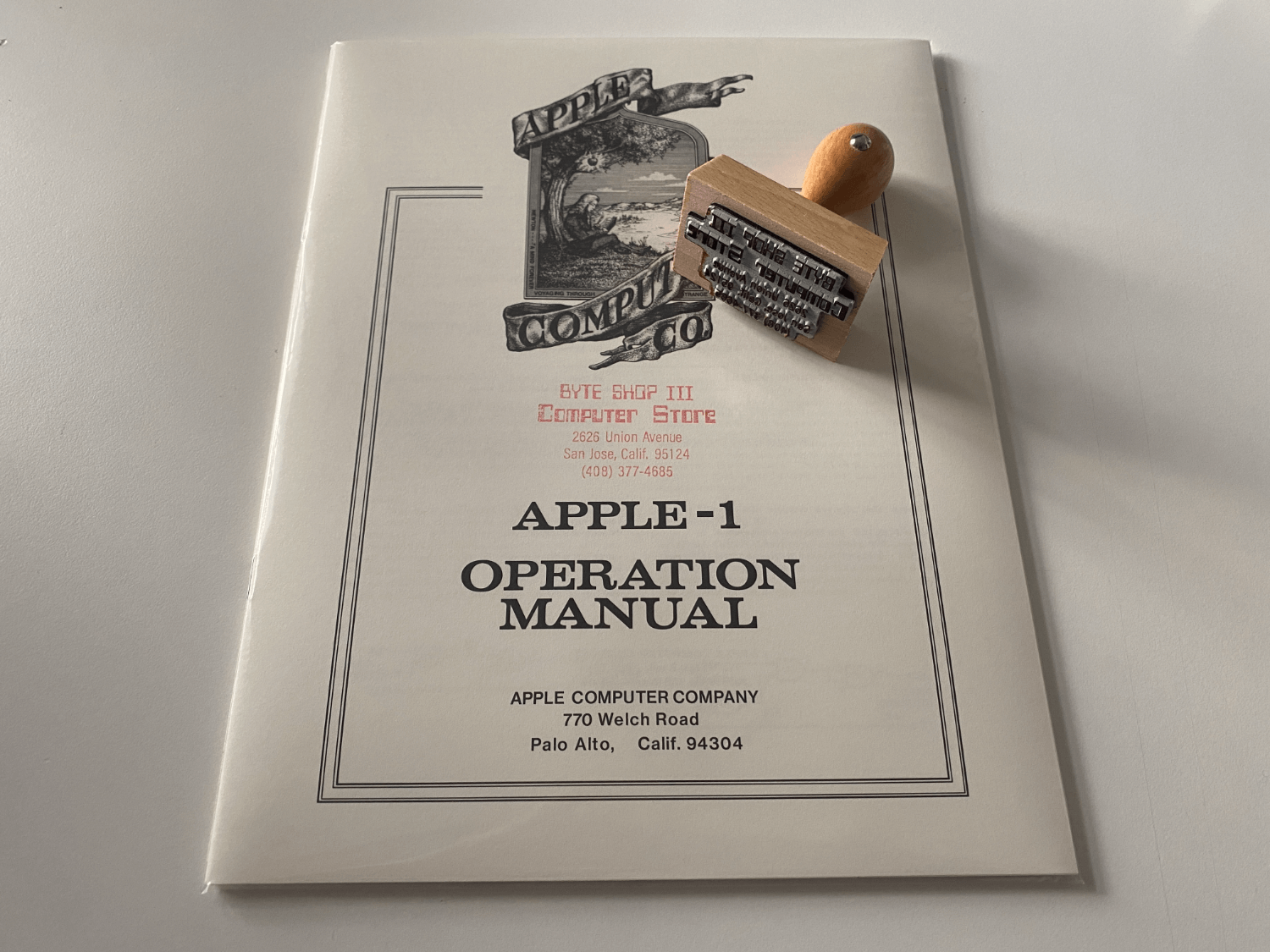 Buy Apple-1 Operation Manual for APPLEI | retroplace