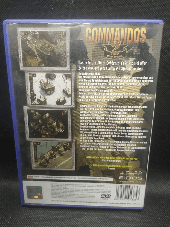 Buy Commandos 2: Men of Courage for Sony PlayStation 2 | retroplace