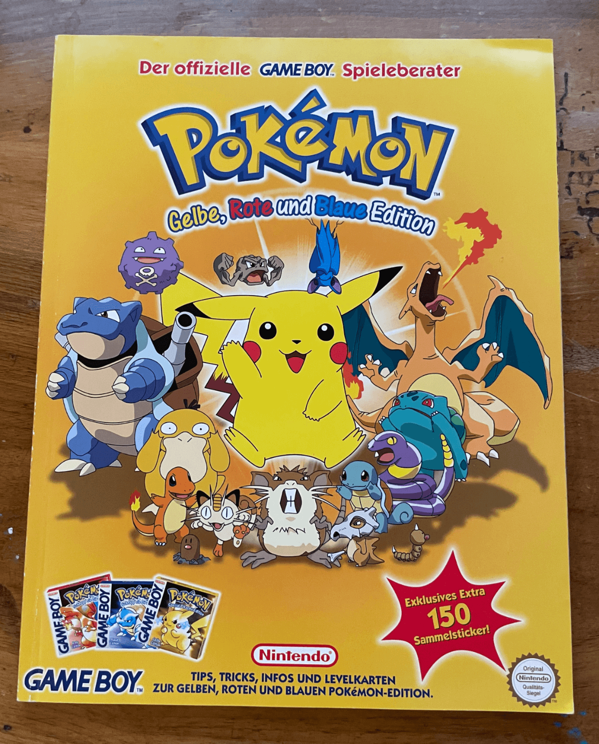 Buy Pokémon - Gelbe, Rote und Blaue Edition for Nintendo Game Boy | retroplace