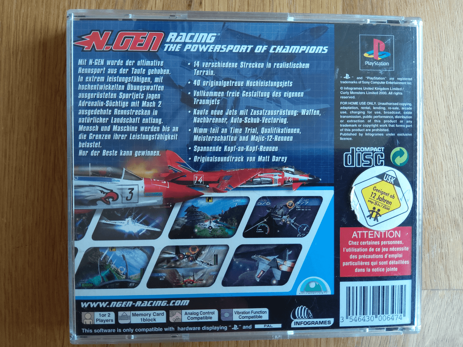 Buy NGEN Racing for Sony PlayStation | retroplace