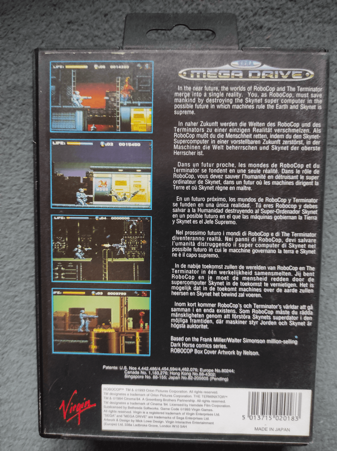 Buy RoboCop Versus The Terminator for Sega Mega Drive/Genesis | retroplace