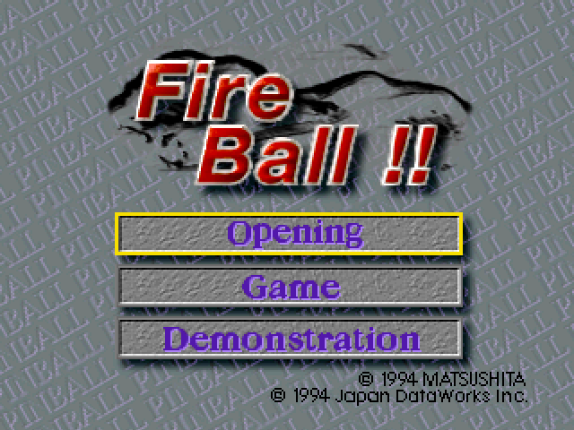 Buy Fire Ball !! for 3DO | retroplace