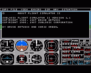Buy Flight Simulator II for AMIGA | retroplace