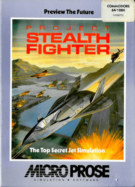 Buy Project Stealth Fighter for C64 | retroplace