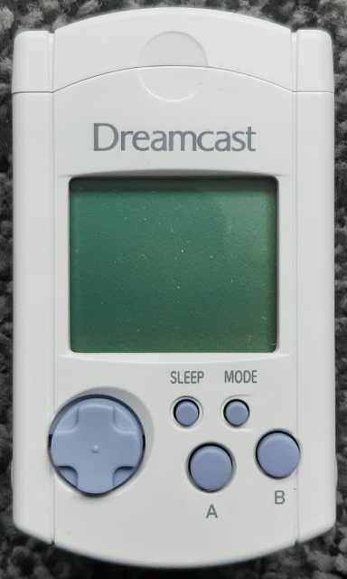 Visual Memory Unit | Sega Dreamcast