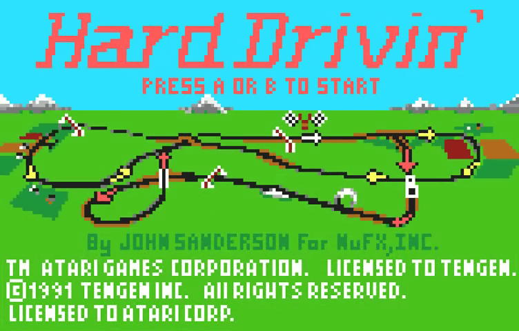 Buy Hard Drivin' for LYNX | retroplace