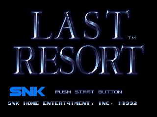 Buy Last Resort for NEOGEOCD | retroplace