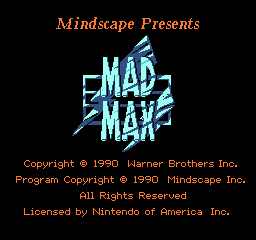 Mad Max (1990) für NES kaufen | retroplace