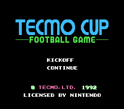 Buy Tecmo Cup Football Game for NES | retroplace